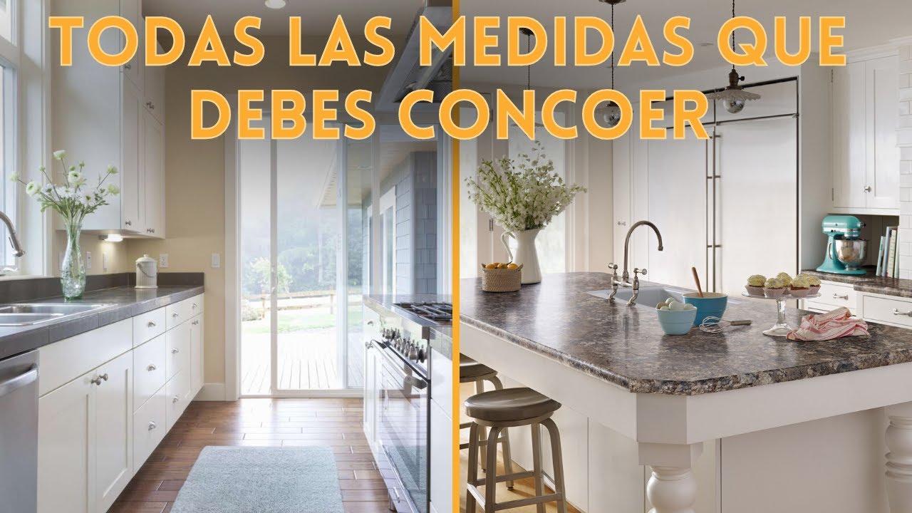 ¿Cuál es la Altura Estándar de una Encimera de Cocina? Guía Completa ...