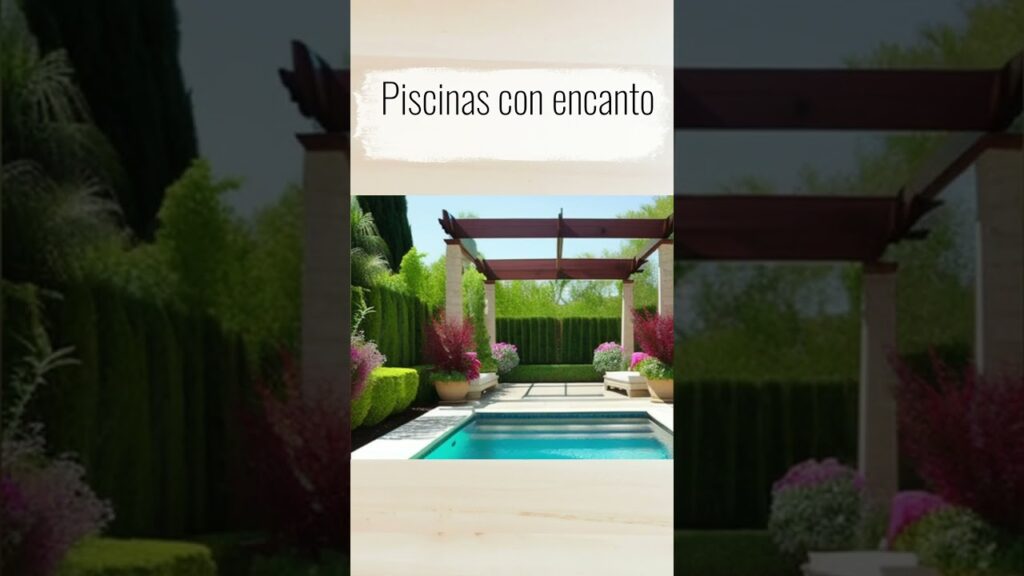 Piscinas Rústicas Pequeñas con Encimeras Amarillo Pálido: Descubre el ...